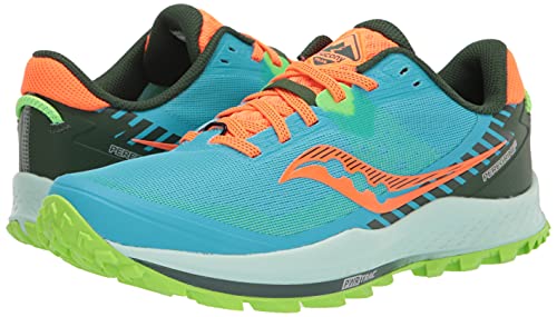 Saucony Men's Peregrine 11 Trail Running Shoe, Future Blue, 12