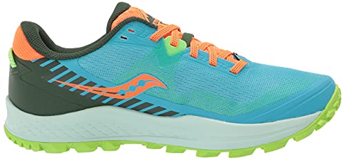 Saucony Men's Peregrine 11 Trail Running Shoe, Future Blue, 12