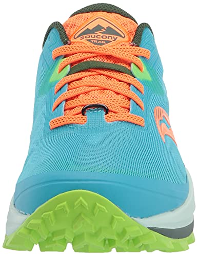 Saucony Men's Peregrine 11 Trail Running Shoe, Future Blue, 12