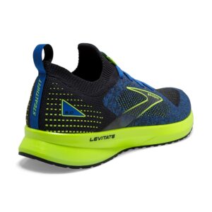 Brooks Men’s Levitate StealthFit 5 Neutral Running Shoe - India Ink/Blue/Nightlife - 10