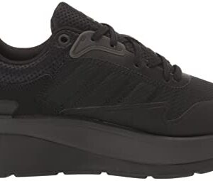 adidas Men's ZNCHILL Running Shoe, Black/Carbon/White, 9