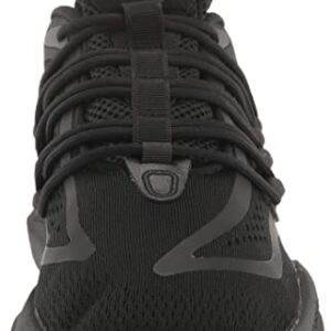 adidas Men's AlphaBoost V1 Running Shoe, Black/Grey/Carbon, 11