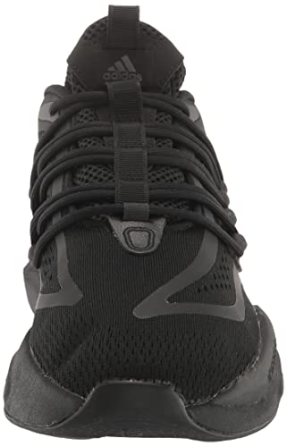 adidas Men's AlphaBoost V1 Running Shoe, Black/Grey/Carbon, 11