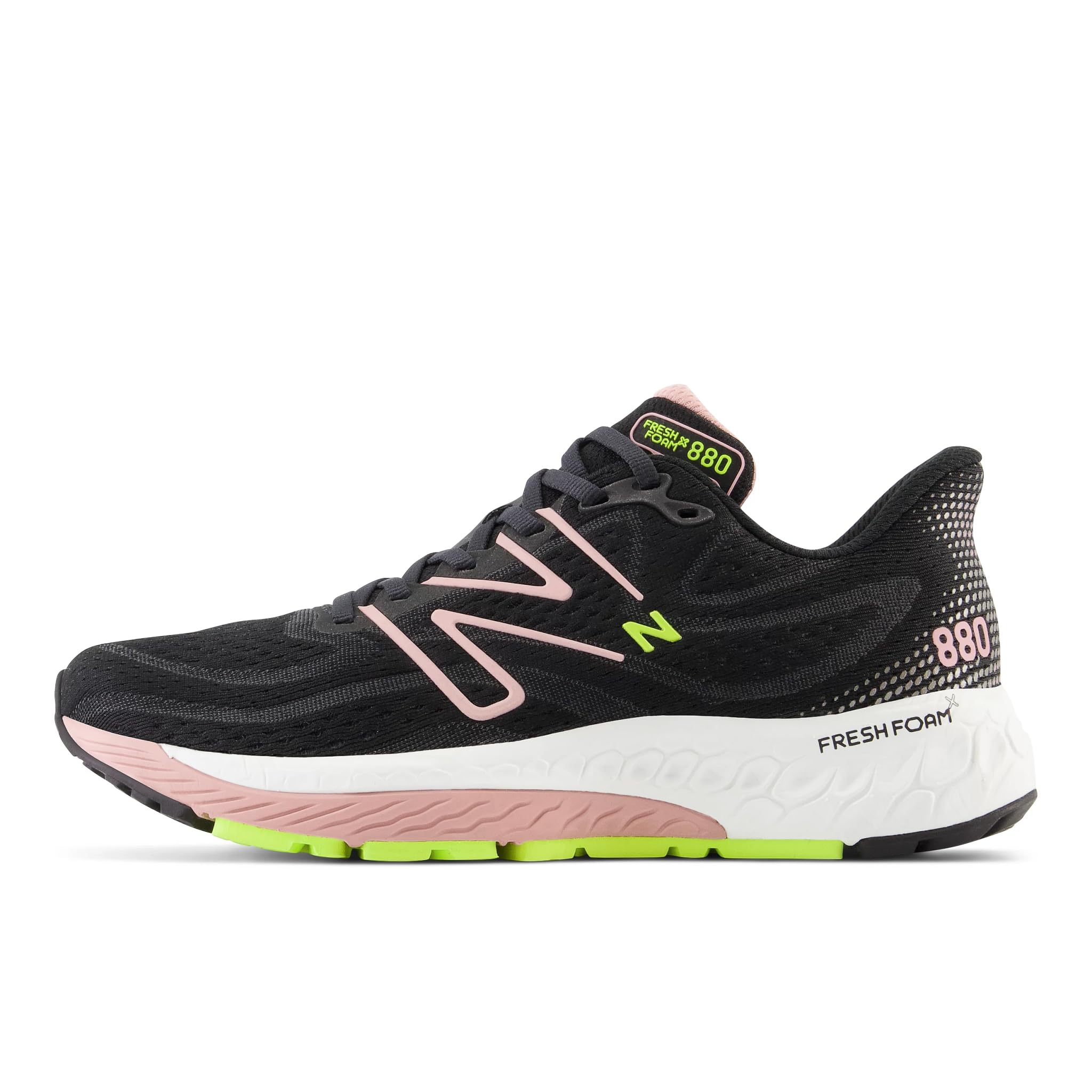 New Balance Women's Fresh Foam 880 V13 Running Shoe, Black, 9.5 Wide