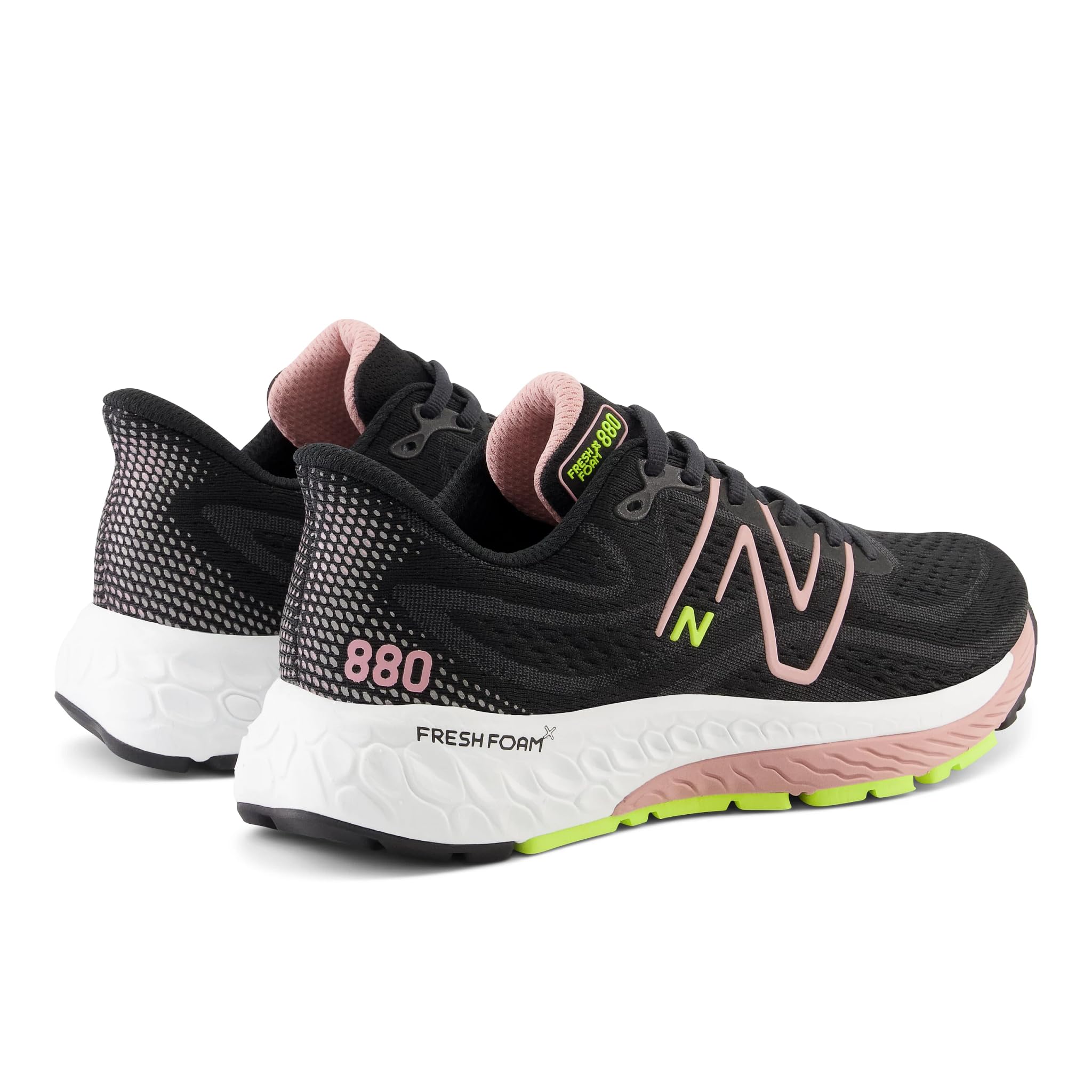 New Balance Women's Fresh Foam 880 V13 Running Shoe, Black, 9.5 Wide