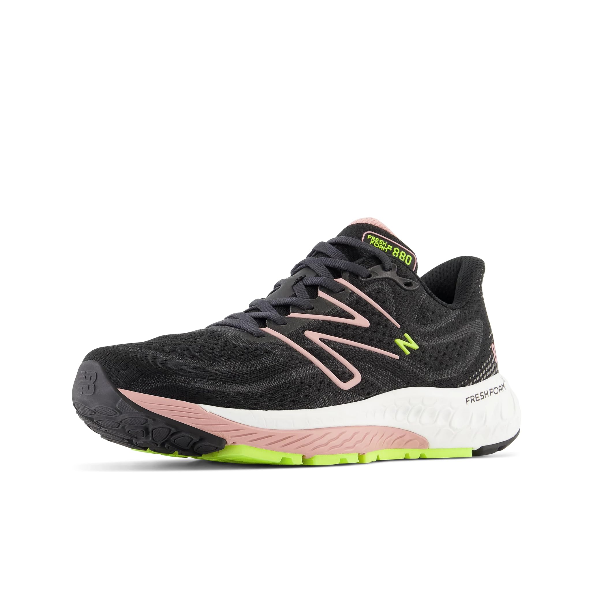 New Balance Women's Fresh Foam 880 V13 Running Shoe, Black, 9.5 Wide