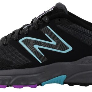 New Balance Women's Fresh Foam 510 V6 Trail Running Shoe, Magnet/Cosmic Rose/Virtual Blue, 9