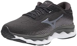 mizuno women's wave sky 5 running shoe, black, 8.5