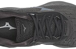 Mizuno Women's Wave Sky 5 Running Shoe, Black, 8.5