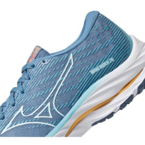 Mizuno Women's Wave Rider 26 | Neutral Running Shoe | Mountain Spring/White | US 10