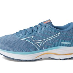 Mizuno Women's Wave Rider 26 | Neutral Running Shoe | Mountain Spring/White | US 10