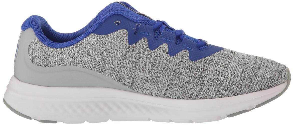 Under Armour Men's Charged Impulse 3 Knit, (102) Mod Gray/Royal/Black, 10.5, US