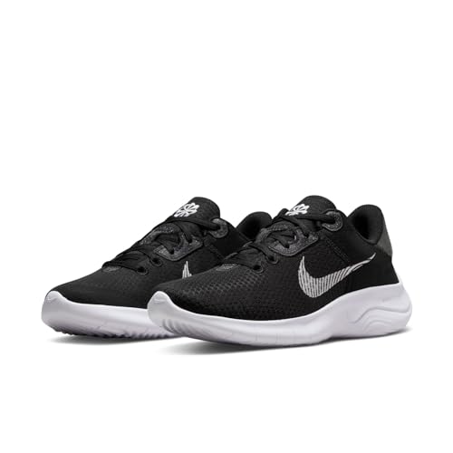 Nike Women's Flex Experience Run 11 NN Running Shoe, Black/White-DK Smoke Grey, 11 M US