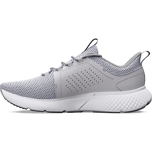 Under Armour Women's Charged Decoy Running Shoe, (100) White/White/Halo Gray, 9