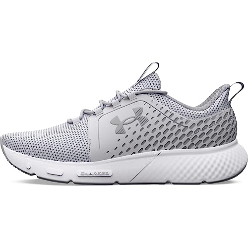 Under Armour Women's Charged Decoy Running Shoe, (100) White/White/Halo Gray, 9