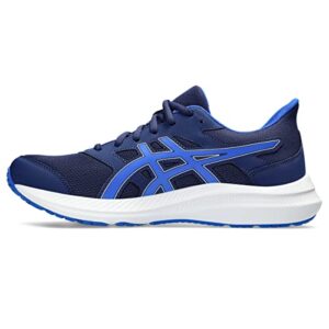 asics men's jolt 4 running shoes, 12, deep ocean/illusion blue