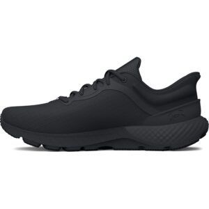 under armour men's charged escape 4 running shoe, (001) black/black/black, 8.5