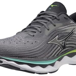 Mizuno Men's Wave Sky 6 Running Shoe, Quiet Shade/Silver, 9.5