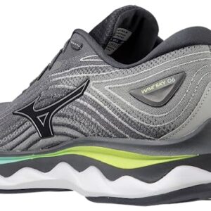 Mizuno Men's Wave Sky 6 Running Shoe, Quiet Shade/Silver, 9.5