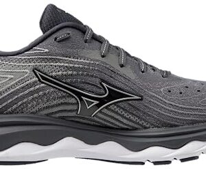 Mizuno Men's Wave Sky 6 Running Shoe, Quiet Shade/Silver, 9.5