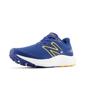 new balance men's fresh foam x embar v1 running shoe, night sky/hot marigold, 11