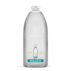 method daily shower cleaner refill, eucalyptus mint, for showers, tile, fixtures, glass and tubs, 68 fl oz (pack of 1)