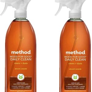 Method Wood for Good Daily Clean Almond -28 fl oz - (Pack of 2