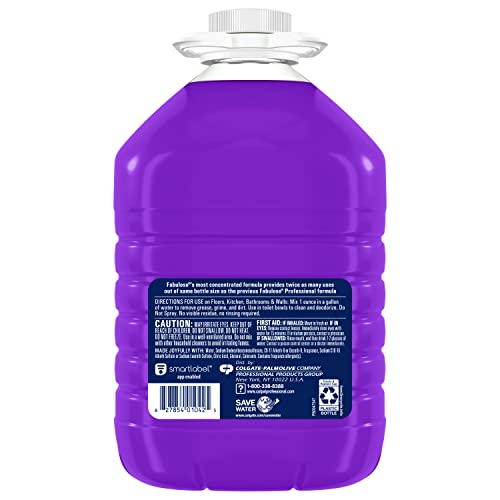 Fabuloso Professional All Purpose Cleaner & Degreaser - Lavender, 1 Gallon (Pack of 1)