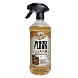 parker & bailey wood floor cleaner – use on hardwood, laminated or faux finshed floors. shine restorer protector, surface cleaner house cleaning supplies home improvement, natural look, cuts grease