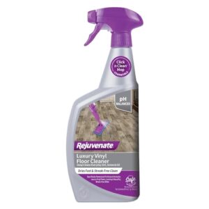 rejuvenate luxury vinyl floor cleaner gently cleans and revitalizes luxury vinyl floors, 32 ounces