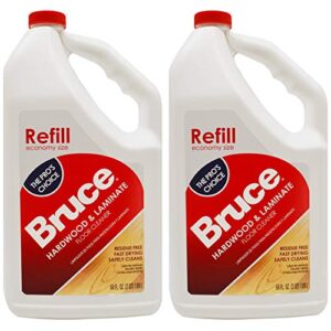 bruce hardwood & laminate floor cleanr - 64oz refill - 2 pack