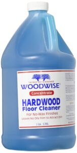 woodwise 1 gallon concentrate no-wax hardwood floor cleaner