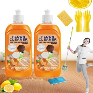 longluan powerful decontamination floor cleaner, momeng floor cleaner orange, ondaum floor cleaner, multipurpose cleaning concentrate, natural floor cleaner for mopping (2pcs)