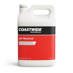 coastwide 919529 floor cleaner ph neutral, 3.78l, 4/carton