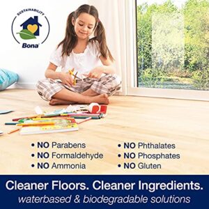 Bona Hardwood Floor Cleaner Spray, Unscented, 22 Fl Oz