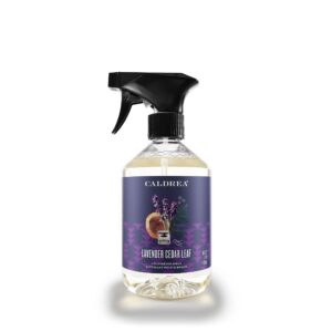 caldrea multi-surface countertop spray cleaner, made with vegetable protein extract, lavendar cedar leaf scent, 16 oz