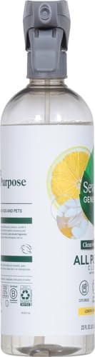 Seventh Generation All Purpose Cleaner, Lemon Chamomile Scent, Cuts Grease, 23 Fl Oz