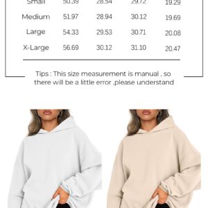 AUTOMET Womens Oversized Hoodies Fleece Sweatshirts Hooded Pullover 2024 Fashion Fall Clothes Trendy Outfits Winter Sweater Pink