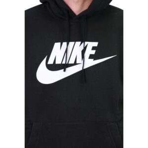 Nike Men's Graphic Pullover Hoodie Black