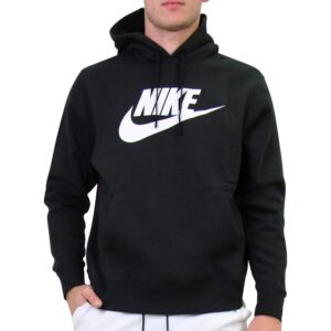 Nike Men's Graphic Pullover Hoodie Black