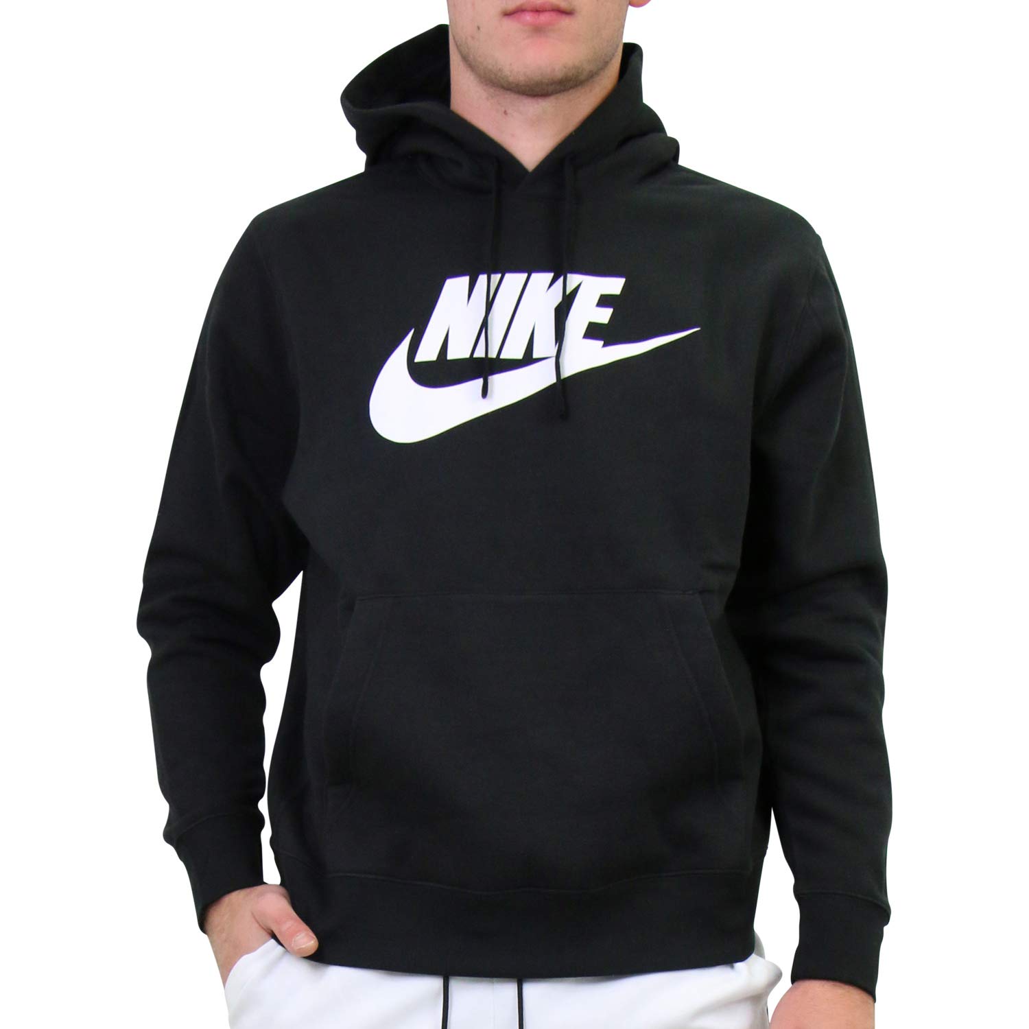 Nike Men's Graphic Pullover Hoodie Black