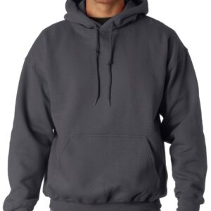 Gildan Mens DryBlend Pullover Hooded Sweatshirt, XL, Charcoal