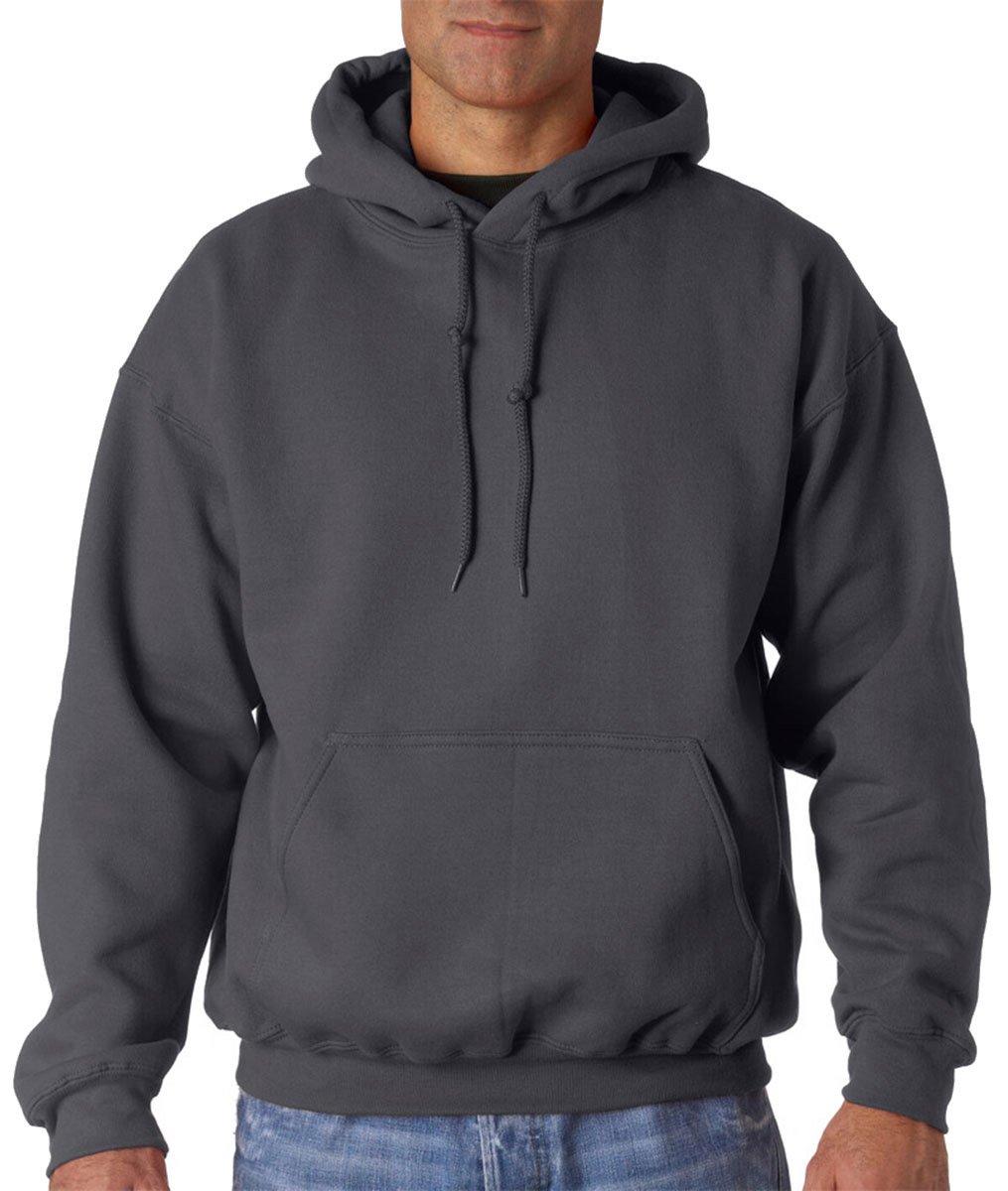 Gildan Mens DryBlend Pullover Hooded Sweatshirt, XL, Charcoal