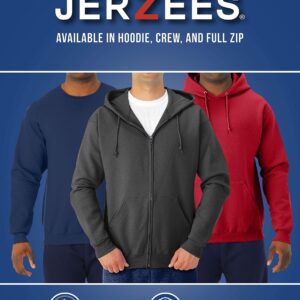 Jerzees --Men's NuBlend Fleece Sweatshirts, Hoodie-Columbia Blue, X-Large