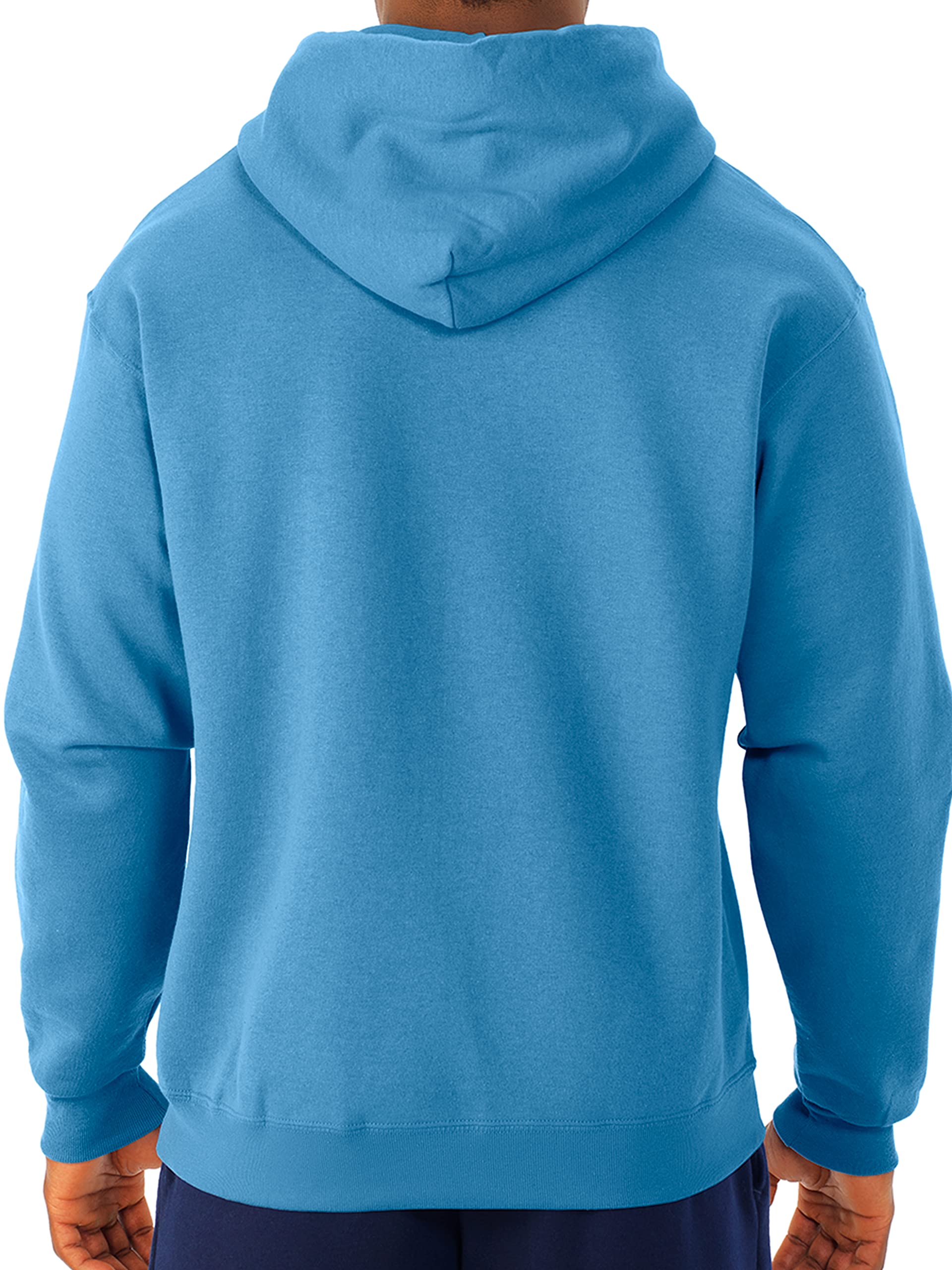 Jerzees --Men's NuBlend Fleece Sweatshirts, Hoodie-Columbia Blue, X-Large