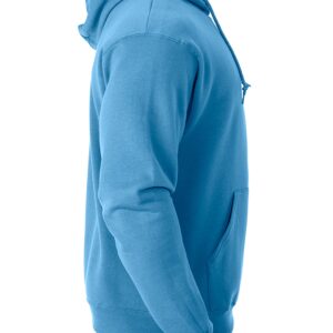 Jerzees --Men's NuBlend Fleece Sweatshirts, Hoodie-Columbia Blue, X-Large