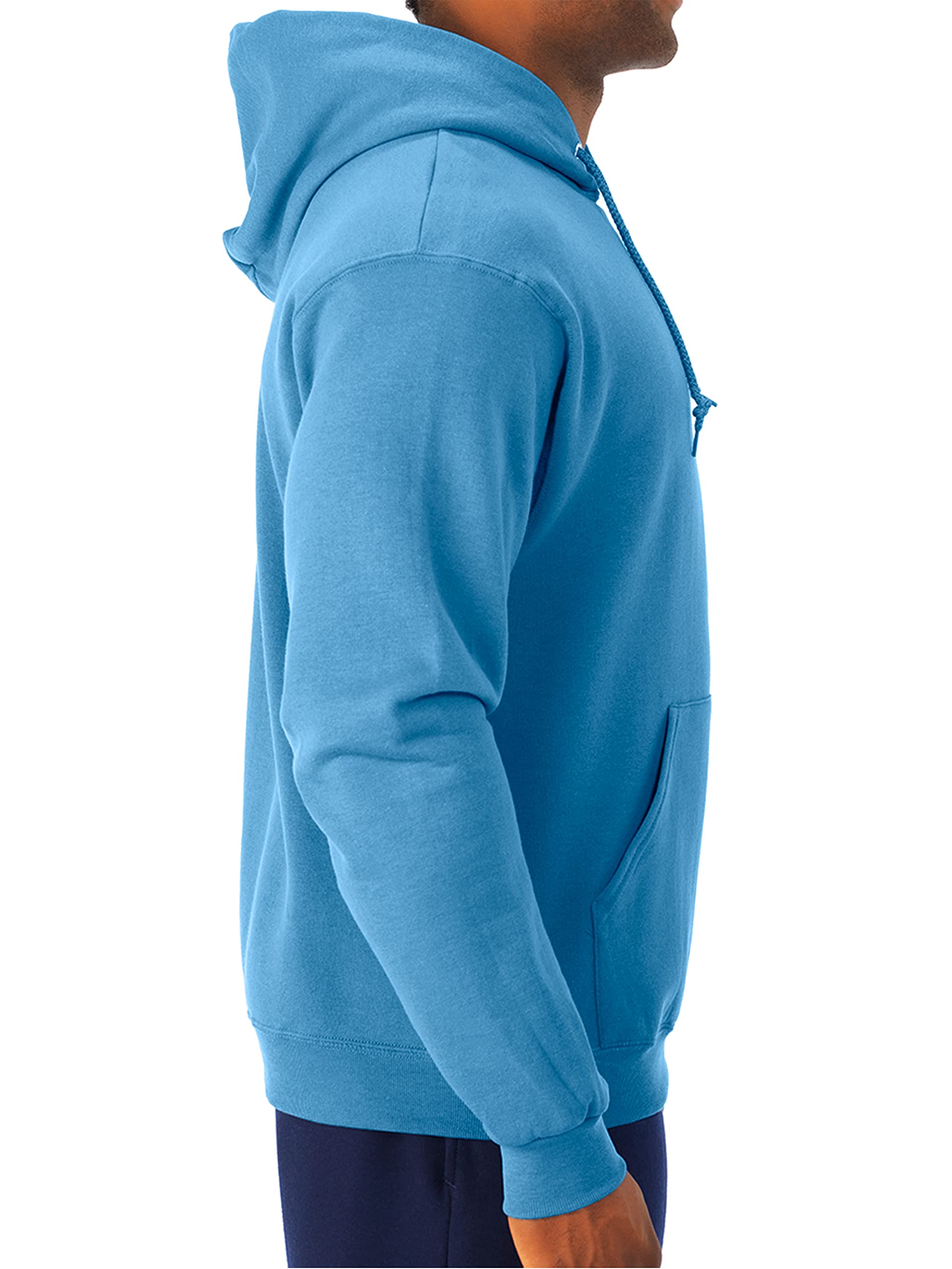 Jerzees --Men's NuBlend Fleece Sweatshirts, Hoodie-Columbia Blue, X-Large