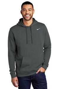 nike men's hoodie black/white nkcj1611 060 (x-large)