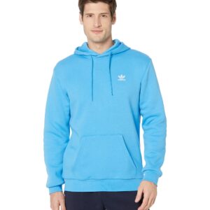 adidas Originals Men's Adicolor Essentials Trefoil Hoodie, Pulse Blue, Large