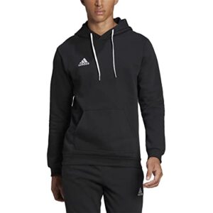 adidas men's entrada 22 sweat hoodie, black, xx-large